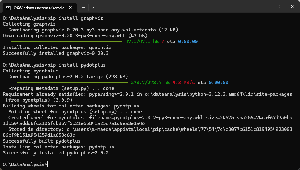 【簡単便利】graphvizの概要とpythonで使うためのインストール手順 Pythonで始める製造業データ分析入門